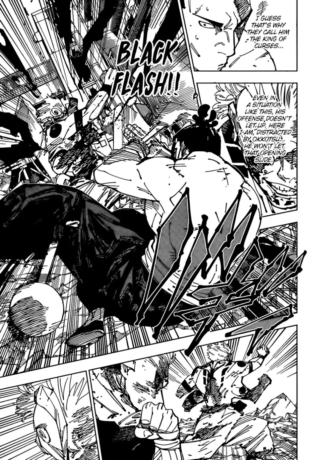 Read jujutsu kaisen (JJK) manga Chapter 263 online [English Version]