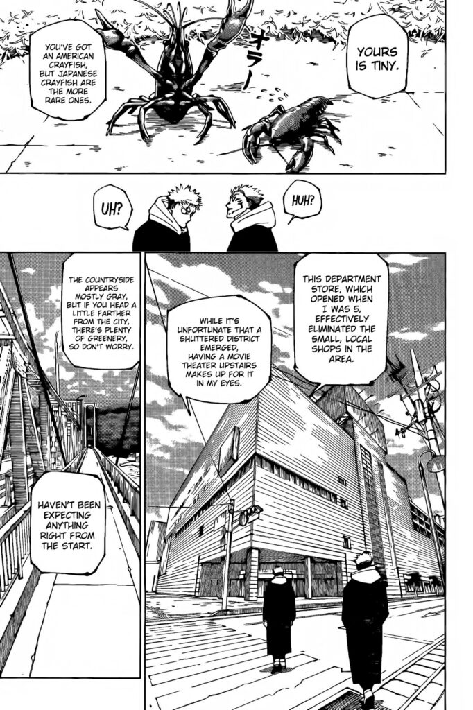 Read jujutsu kaisen (JJK) manga Chapter 265 online [English Version]