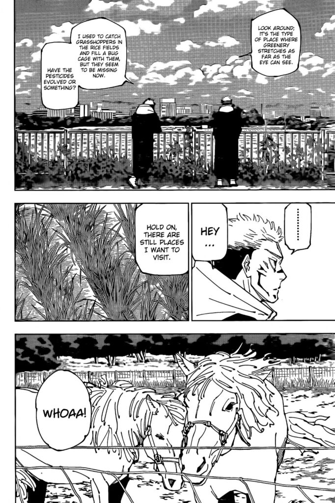 Read jujutsu kaisen (JJK) manga Chapter 265 online [English Version]