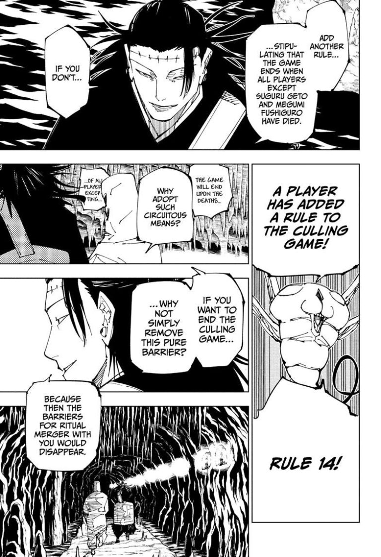 Read jujutsu kaisen (JJK) manga Chapter 220 online [English Version]