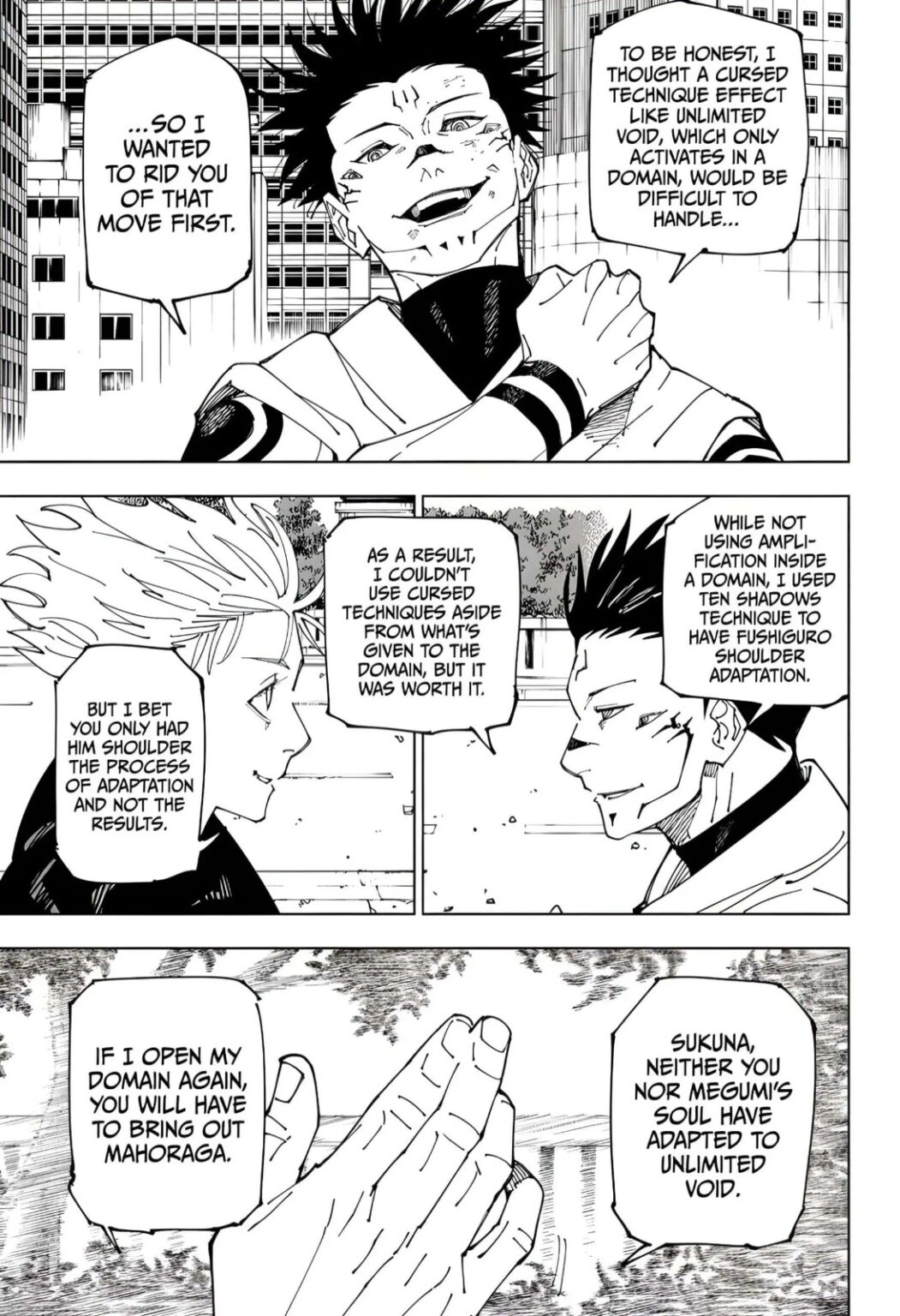 Read jujutsu kaisen (JJK) manga Chapter 230 online [English Version]