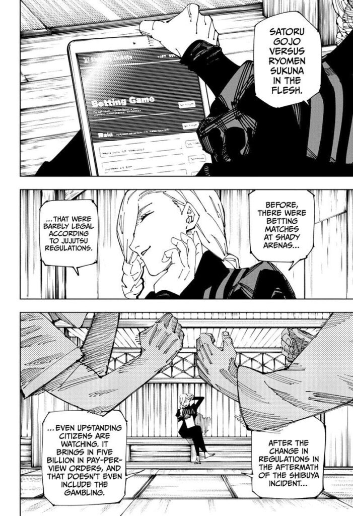 Read jujutsu kaisen (JJK) manga Chapter 222 online [English Version]