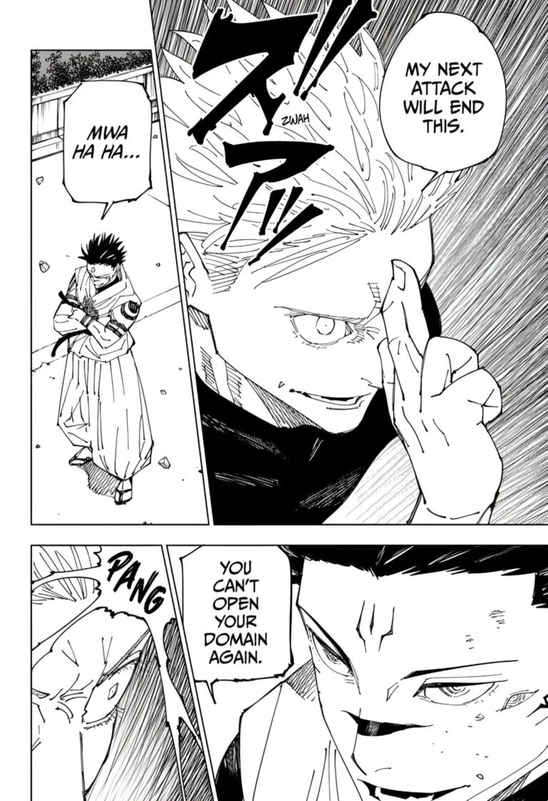 Read jujutsu kaisen (JJK) manga Chapter 230 online [English Version]