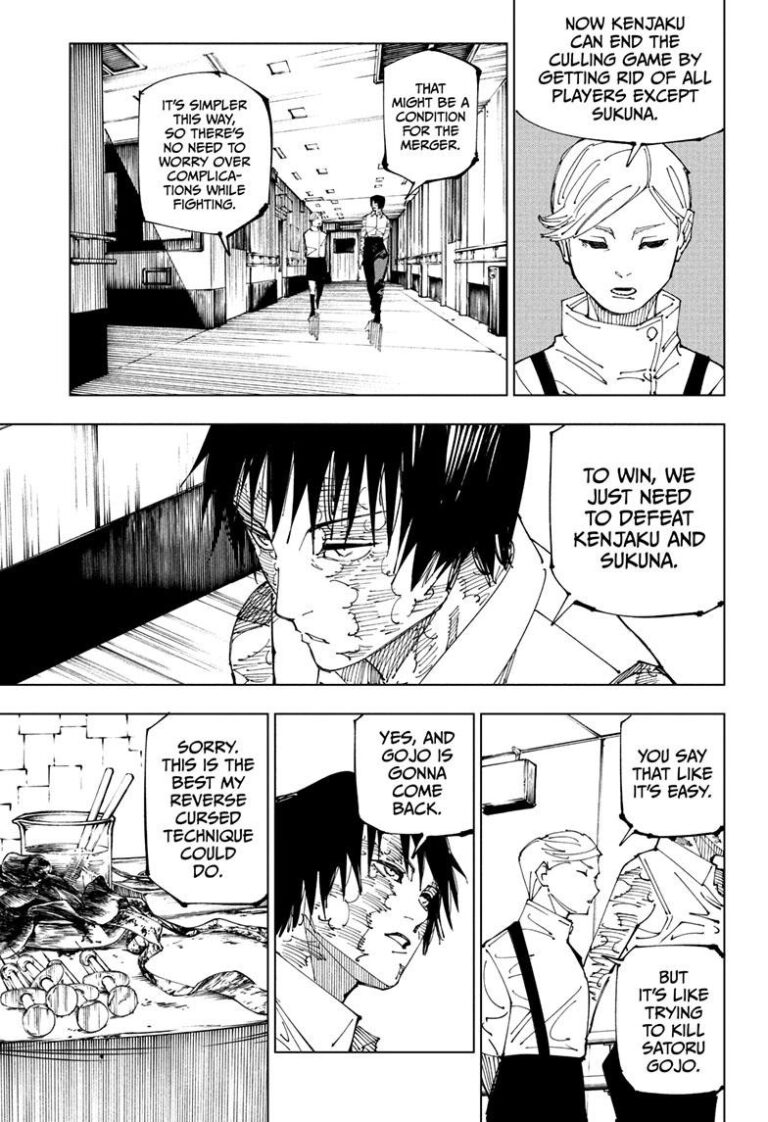 Read jujutsu kaisen (JJK) manga Chapter 220 online [English Version]