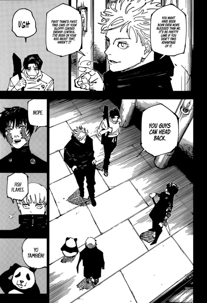 Read jujutsu kaisen (JJK) manga Chapter 261 online [English Version]