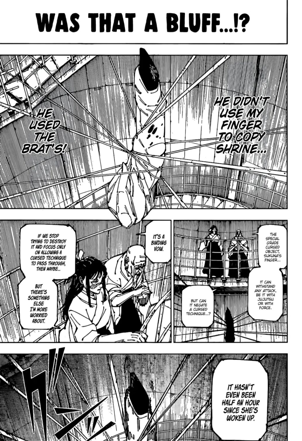 Read jujutsu kaisen (JJK) manga Chapter 267 online [English Version]