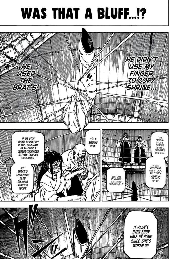 Read jujutsu kaisen (JJK) manga Chapter 267 online [English Version]